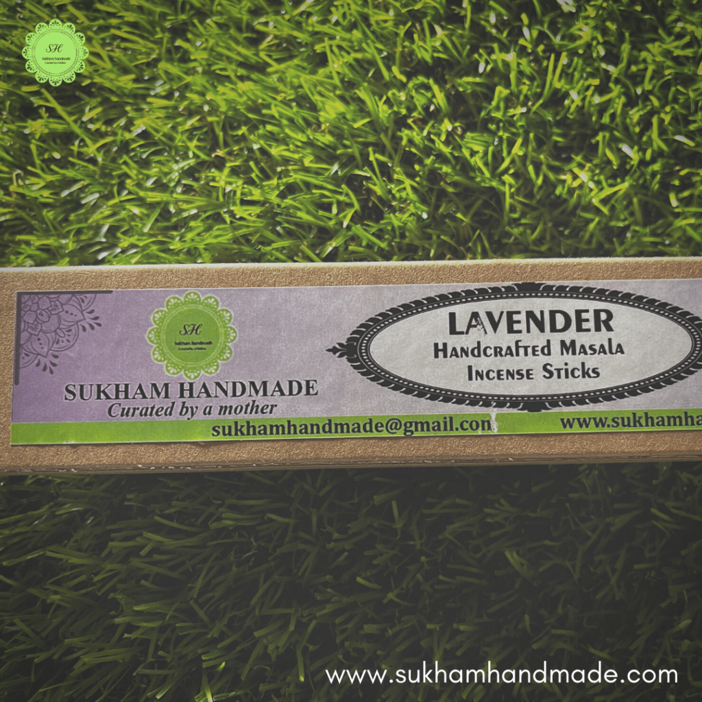 Lavender Incense sticks – SUKHAM HANDMADE Lavender Incense sticks – SUKHAM HANDMADE